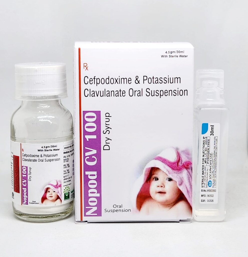 NOPOD-CV 100 Dry Syrup - Sepik Life Sciences